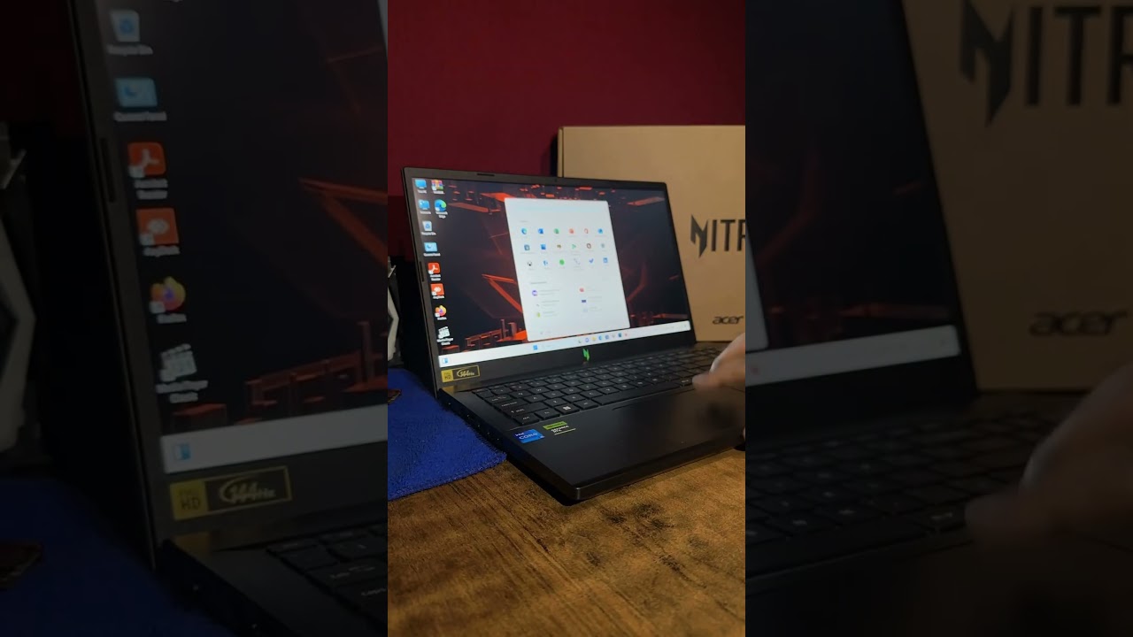 Acer Nitro V intel i5 13450H 16Gb 512Gb RTX 4050 6GB #gaming #laptop #youtube #shortvideo