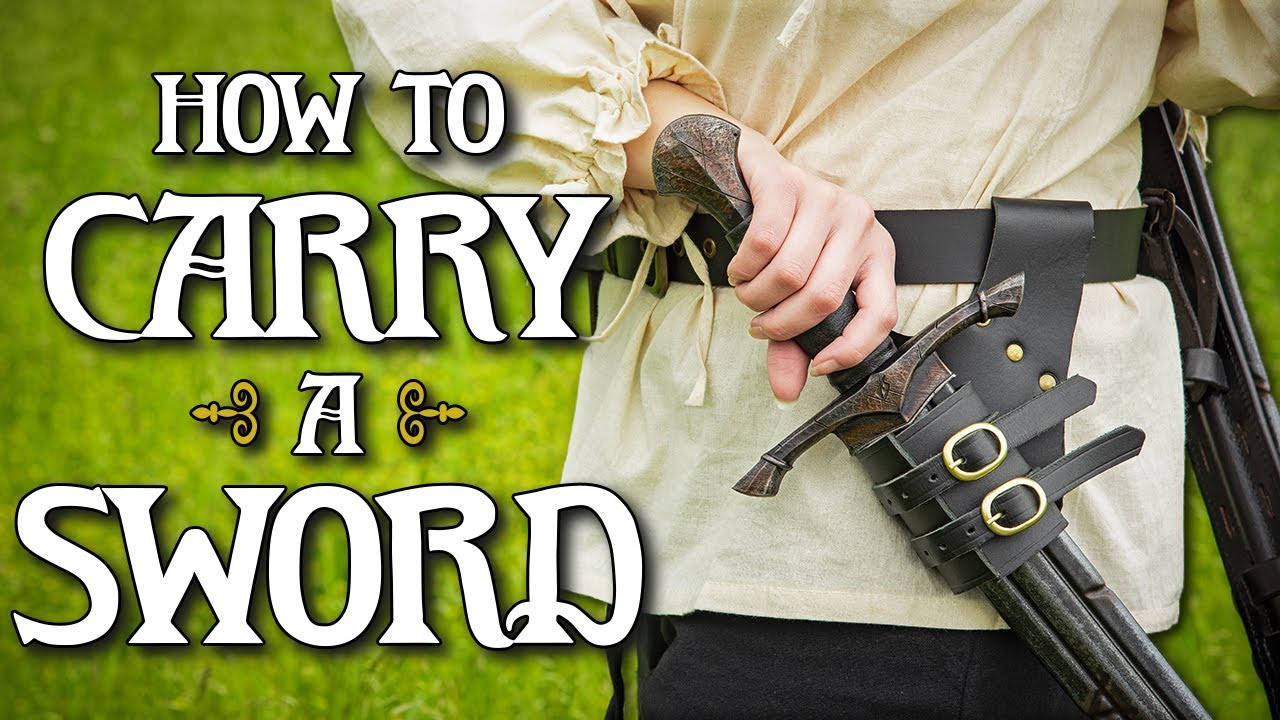 How to Carry a Sword with Medieval Collectibles - Medieval Masterclass