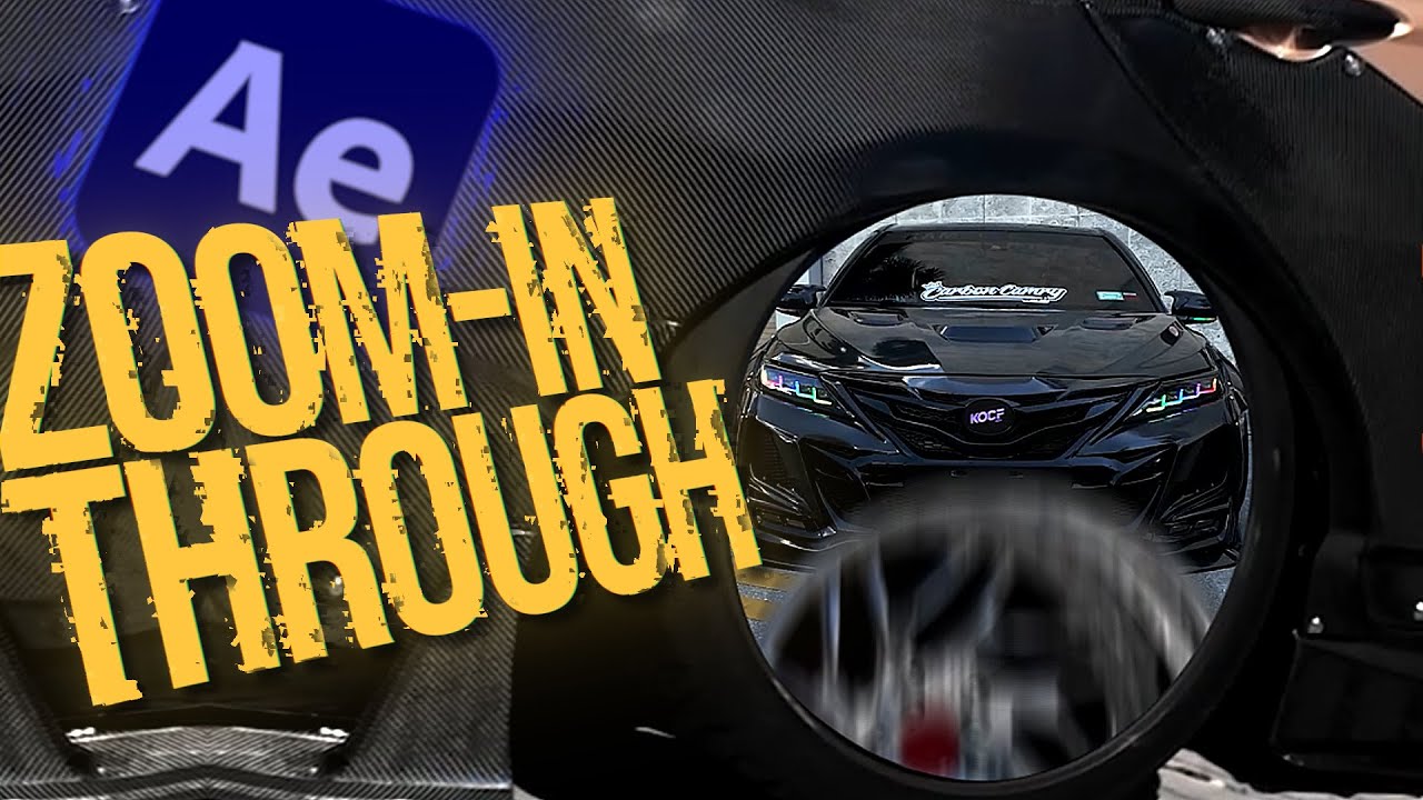 Zoom-in Through Wheel Effect in After Effect