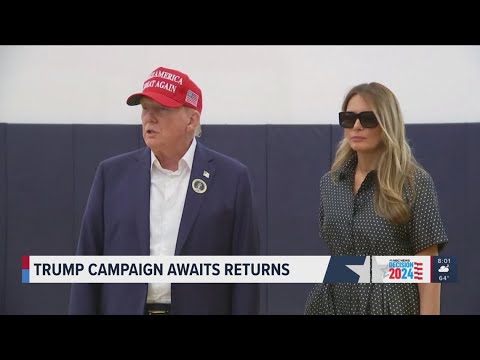 Donald Trump awaits Election Day results