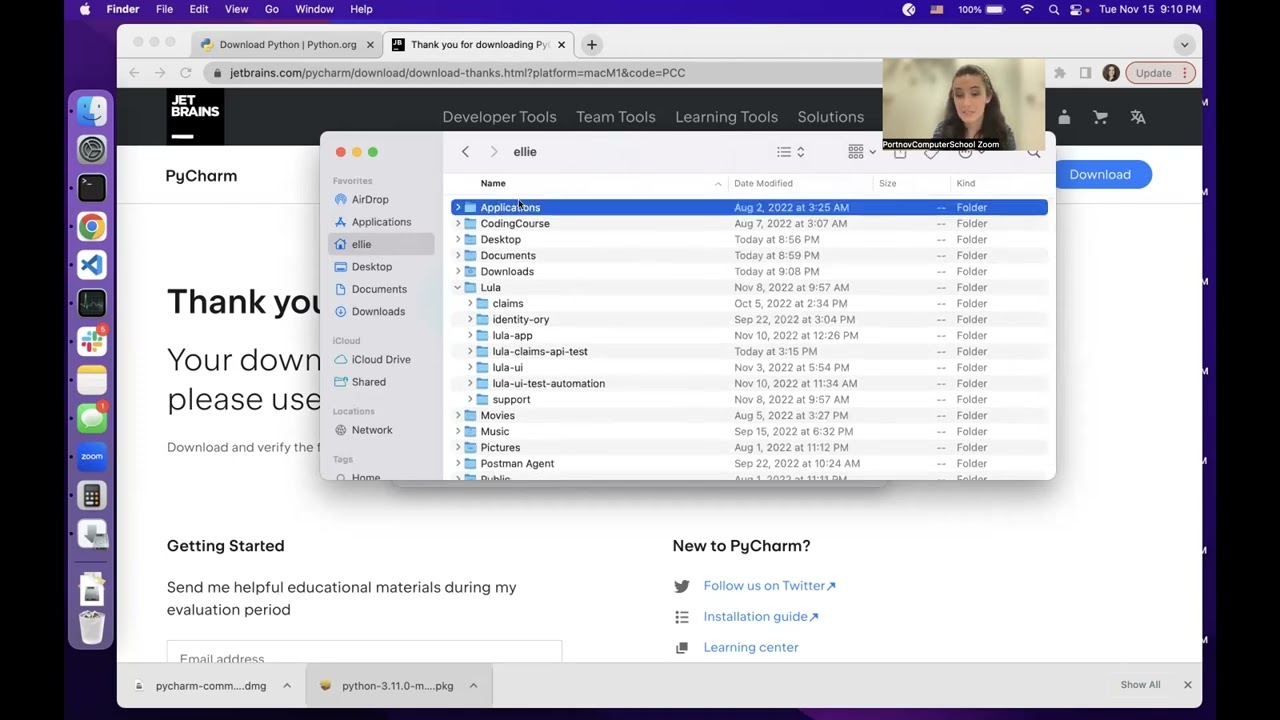 Selenium Webdriver with Python - Session 1 of the Portnov School online Test Automation class