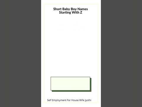 #shorts Short Baby Boy Names Starting With Z||part 1