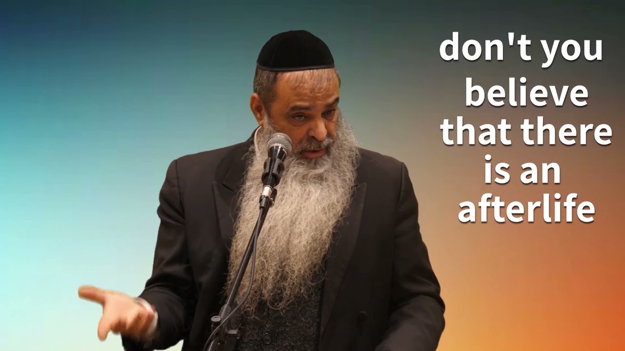 Asking questions is fine but not everything has answers - Rabbi Refael ...