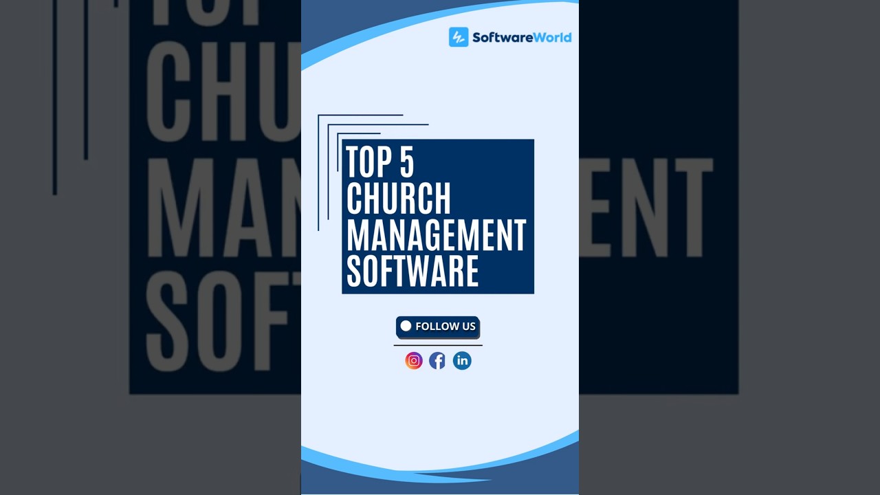 Top 5 Church Management Software 2025 | Organize, Communicate & Grow Your Ministry #SoftwareWorld