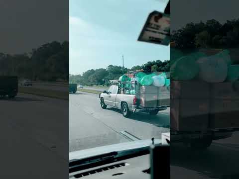 Chuck in the Pickup Truck