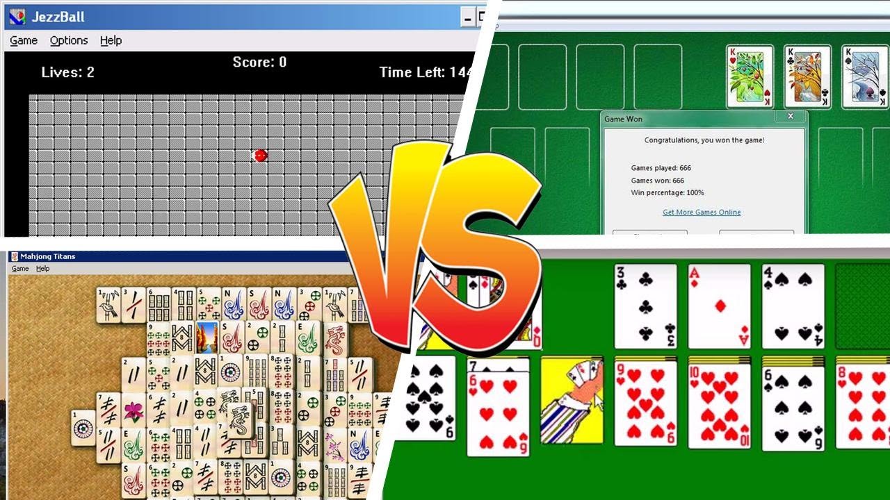 All 10 Old Microsoft Windows Games From The '90S, Ranked 💎