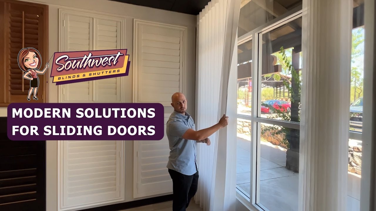 How to Cover Sliding Doors in Arizona (Without Ugly Vertical Blinds) | Southwest Blinds & Shutters