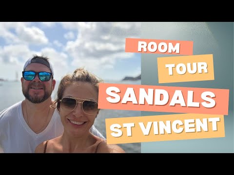 Sandals St Vincent Room Tour Garden Butler Suite with Patio Tranquility Soaking Tub