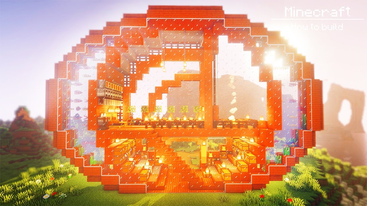 Minecraft :How To Build Acacia's Aquarium of Survival Houses ...