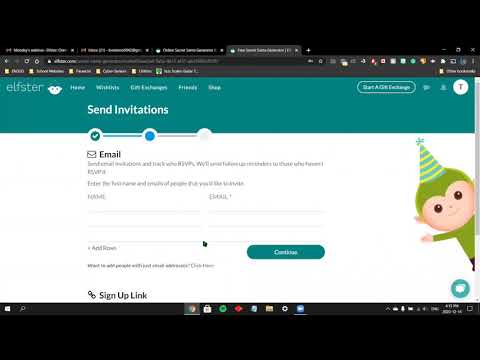 Elfster: Online Secret Santa Gift Exchange Website