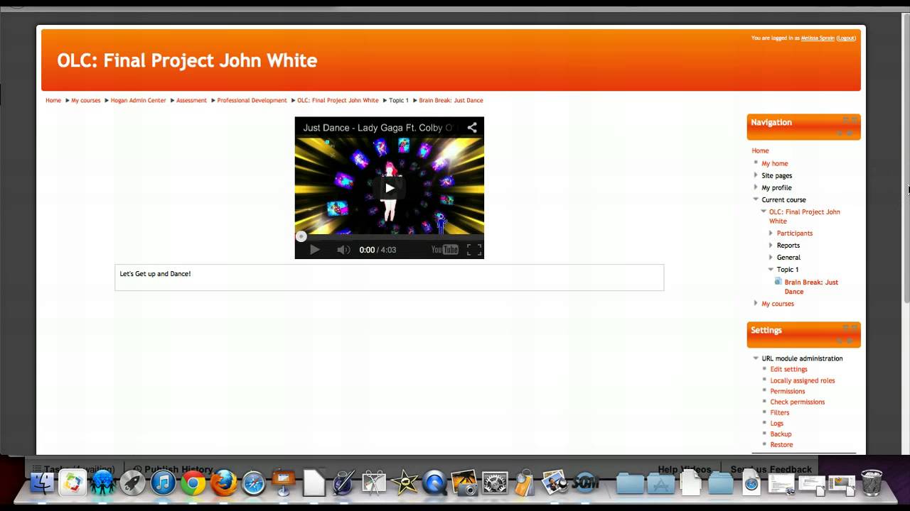 Adding an activity and Resource to your Moodle Course