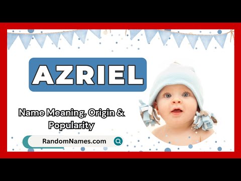 Azriel - Baby Boy Name Meaning, Origin & Popularity - RandomNames.com