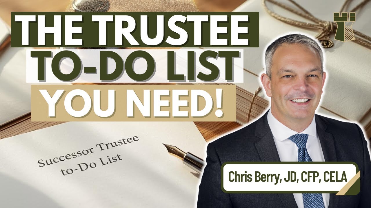 Successor Trustee To-Do List