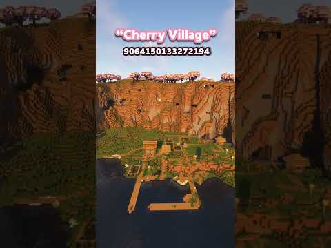 Amazing 1.20 Cherry Blossom Biome Seeds! 💗🤩 | #minecraft #shorts
