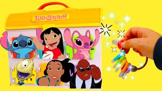 Lilo & Stitch Movie Surprise Doors with Keys + Fun DIY Crafts for Kids