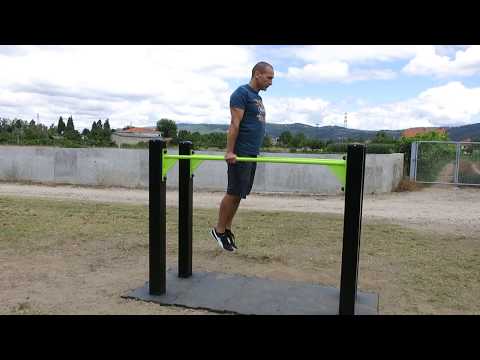 Afundos nas paralelas – Street Workout Park – Chaves – Portugal – Motor ...