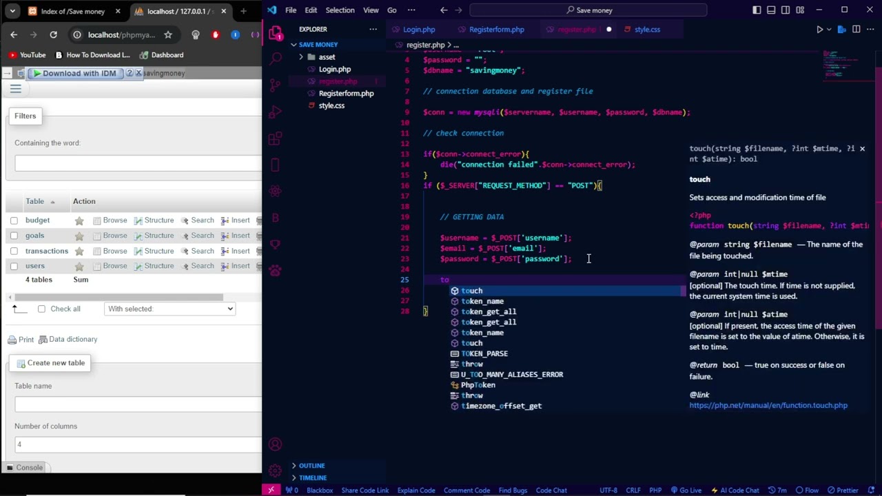 Day11 #100daysofcode creating budget app