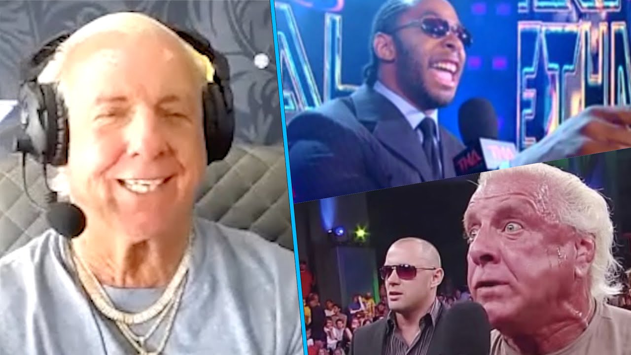 Ric Flair's WOO Off With Jay Lethal Was Unscripted
