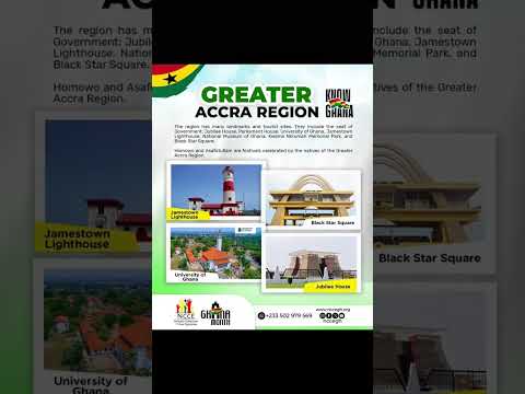 Explore the rich culture and historical landmarks of the Greater Accra Region.