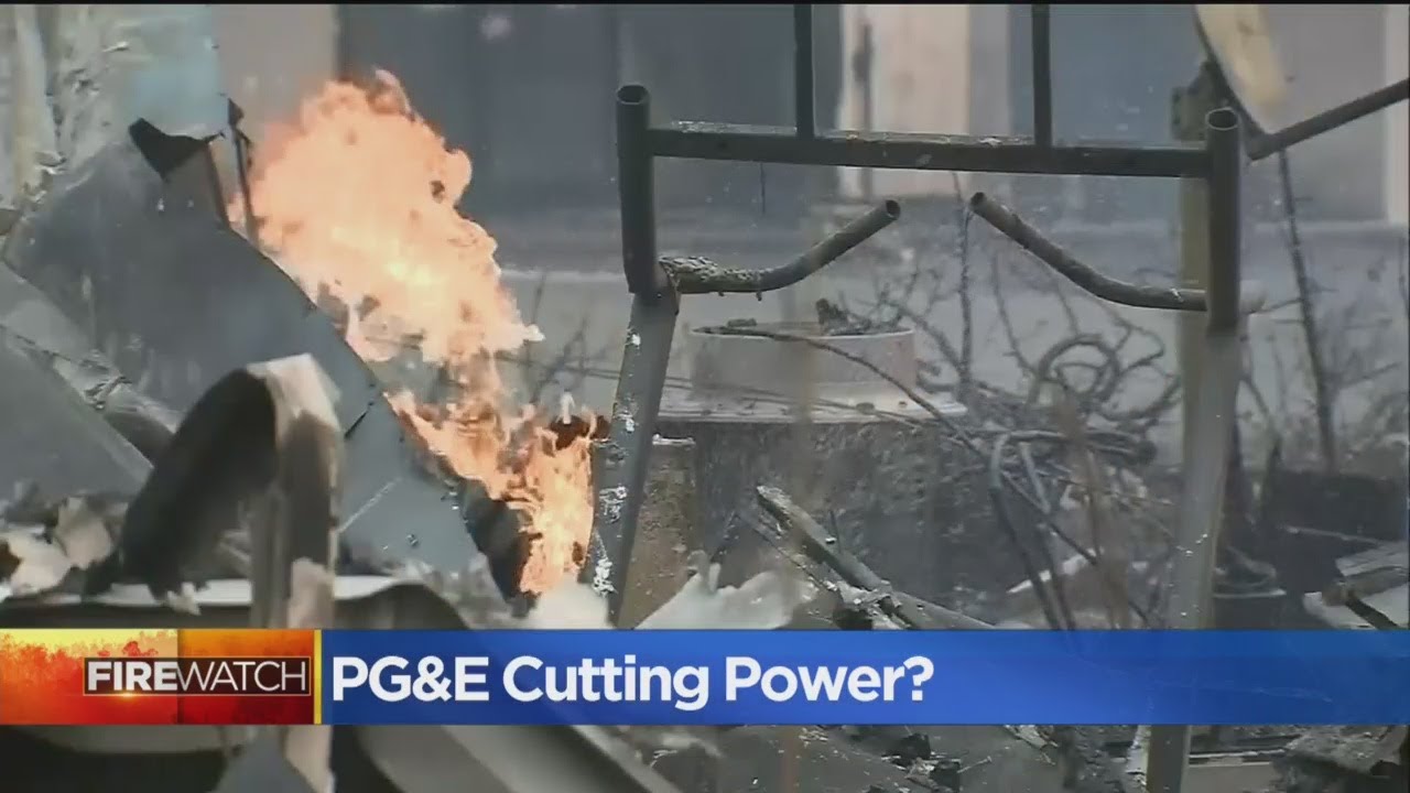 PG&E Warns Customers Lights Could Go Out During Wildfires