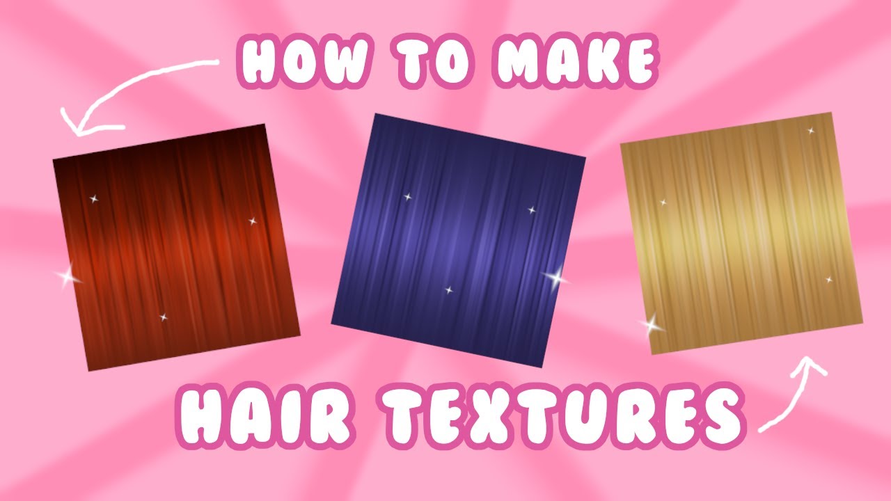 Hair Texture Tutorial!! How to make hair textures for beginners using Gimp
