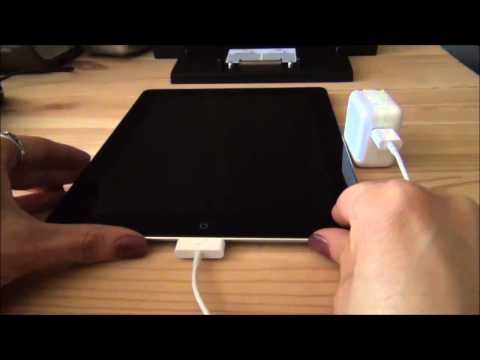Charging the iPad