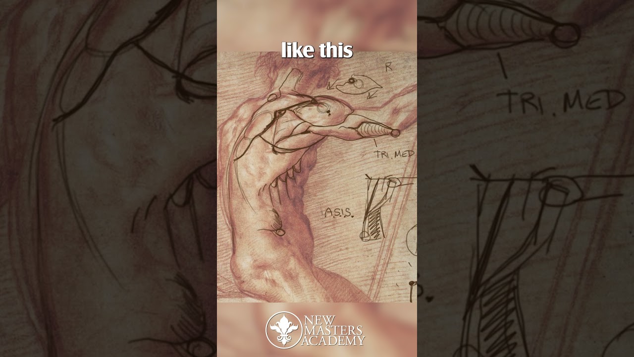 Rey Bustos analyzes anatomy in iconic art! 🔍 #NMA #MasterTheMasters