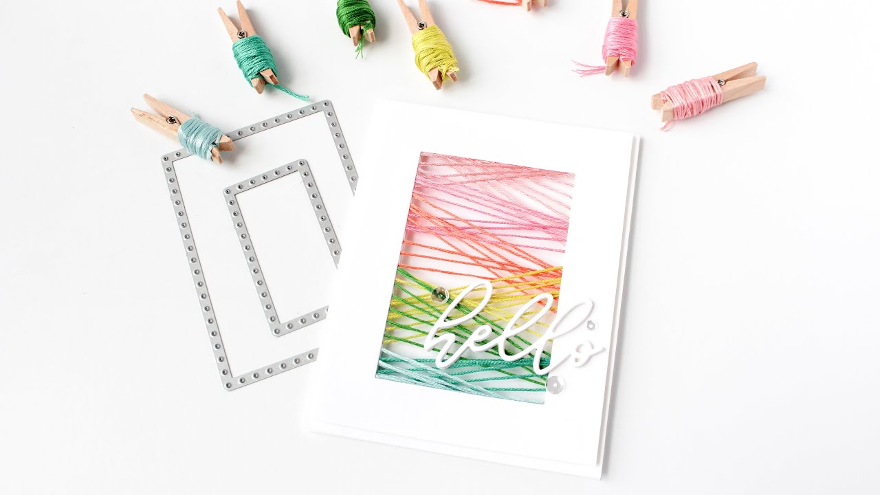 How To Create A String Art Card