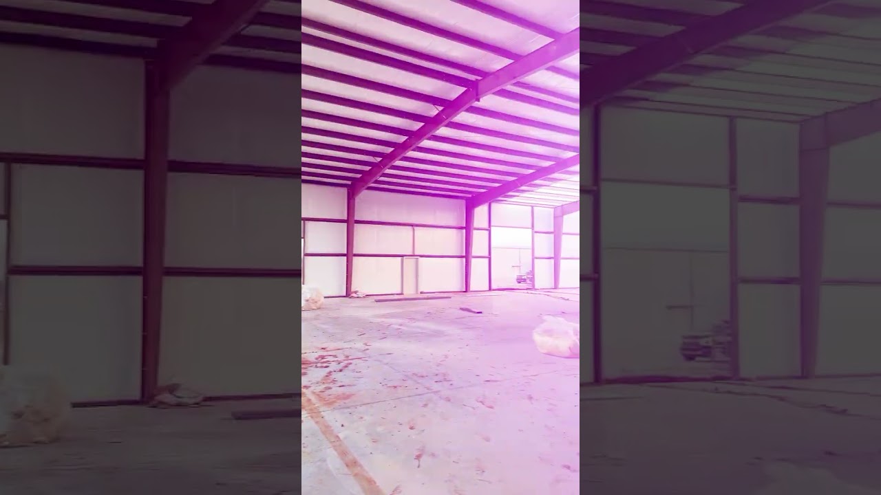 Step-by-Step Warehouse Construction Progress