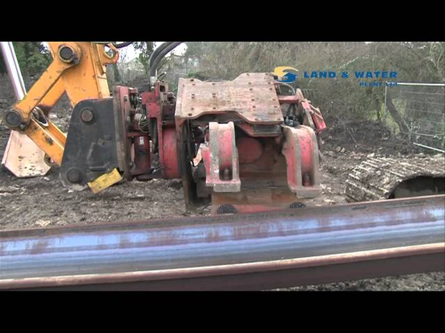 Movax Sonic SP50 SideGrip® Vibratory Pile Driver 25-30 TON CLASS ...