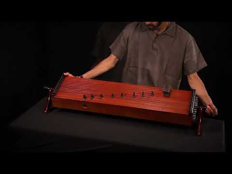 Svaram Double Sided Monochord with Tanpura and Santoor Combo | Reverb