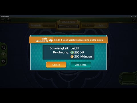 Microsoft Mahjong, Golden Tiles Easy, June 24, 2025, Daily Challenges