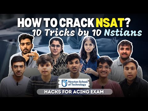 🚀 How to Crack NSAT | Newton School of Technology Entrance Exam Tips from 10 NSTians