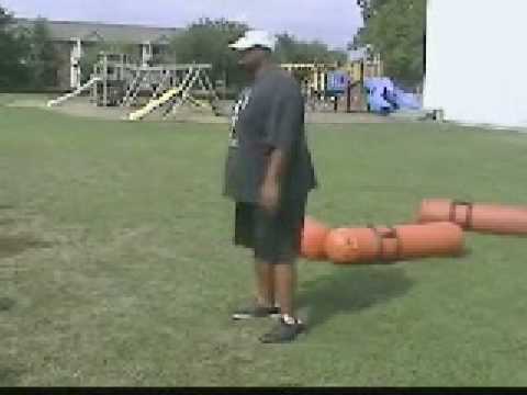 Football Pass Blocking drills and technique Ricky Siglar NFL Lineman ...