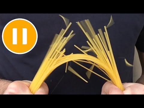 Spaghetti in slow motion | Science4Fun