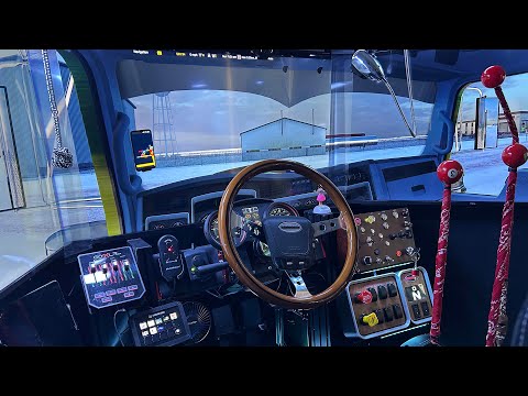 Peterbilt 379 || 3 Stick Shifting || CUSTOM MAP in ATS || Jamaica worst gamer