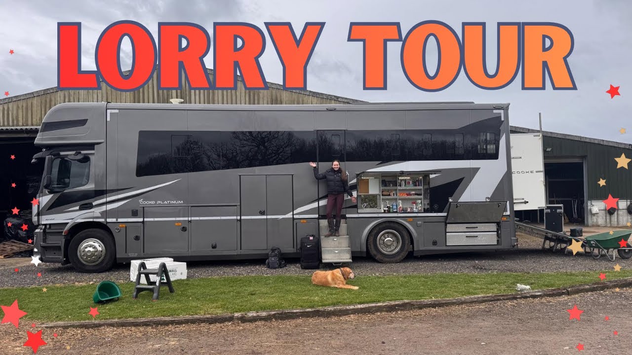 Inside our NEW horsebox | Full Tour & Setup 🤩🚛🥰