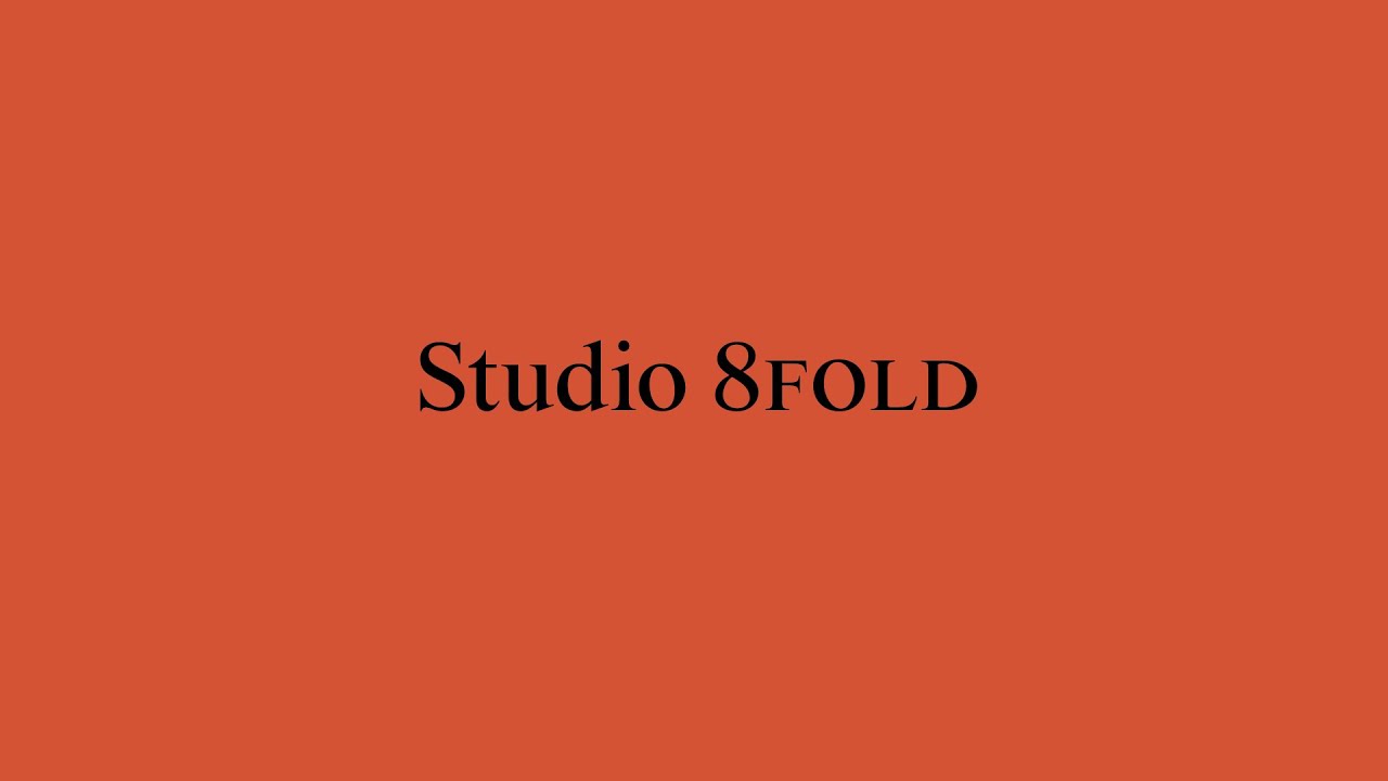 New Architects 4: Studio 8FOLD