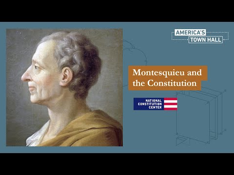 Montesquieu and the Constitution