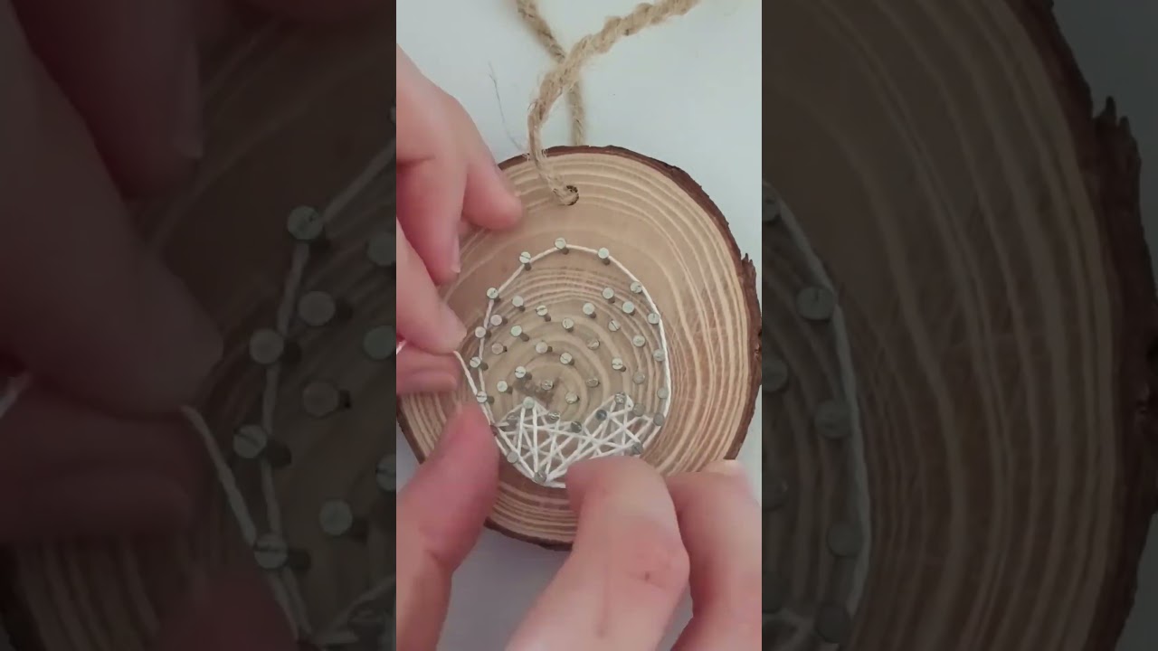Easter Egg DIY String Art #stringart #easter #diy #eastercrafts #diystringart #diykit