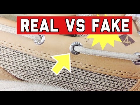 HOW TO SPOT FAKE SPERRY SHOES | BEFORE YOU BUY BOAT SHOES | WHICH IS BETTER?