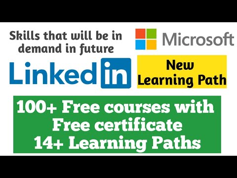 Linkedin learning free courses | microsoft free certificate courses 2020