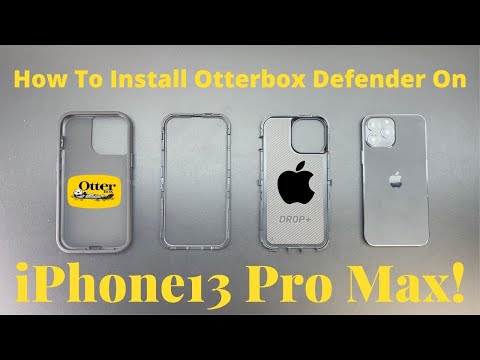 How To Install OtterBox Defender Series Case On iPhone 13 Pro Max!