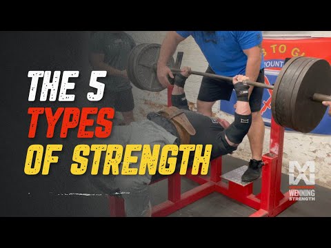 The 5 Types of Strength | Learn These To Achieve New Gains