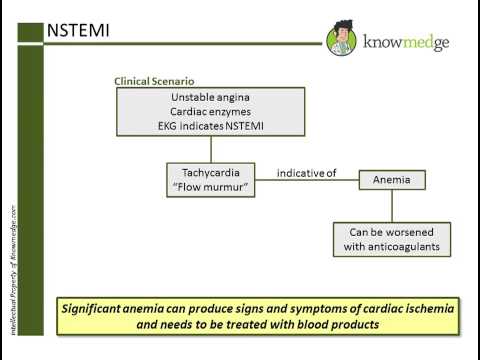 Internal Medicine ABIM Board Exam Review Question: NSTEMI