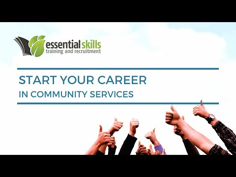 Start a Career in Community Services