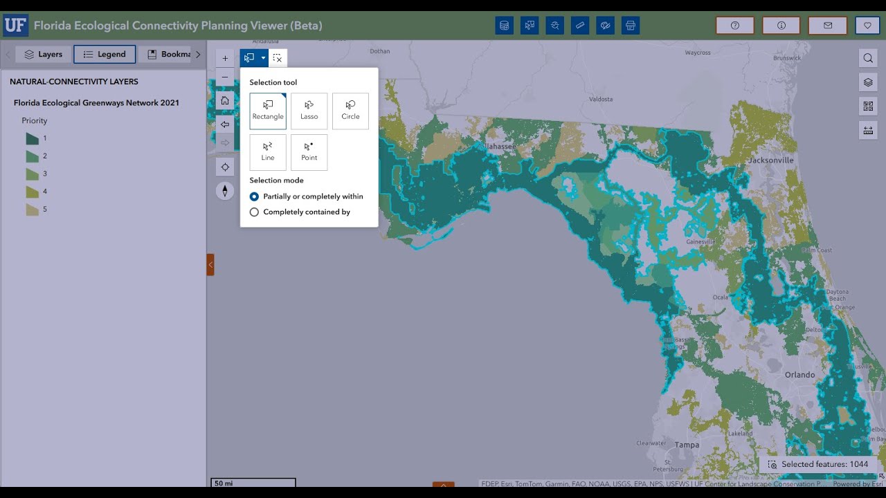 Select Features (EcoCon Viewer)