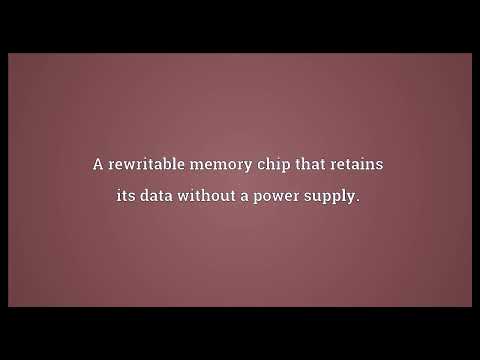 Flash memory Meaning
