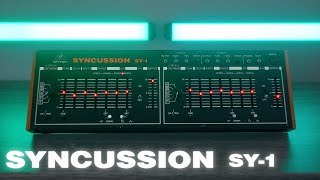 Behringer SYNCUSSION SY-1 Classic Dual Analog Percussion Synthesizer - Andertons Music Co