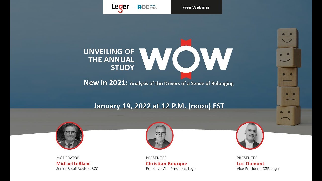 Unveiling of the Annual WOW Study